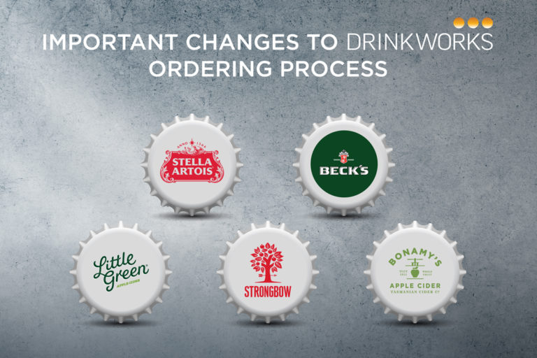IMPORTANT CHANGES TO DRINKWORKS ORDERING PROCESS - National Liquor News